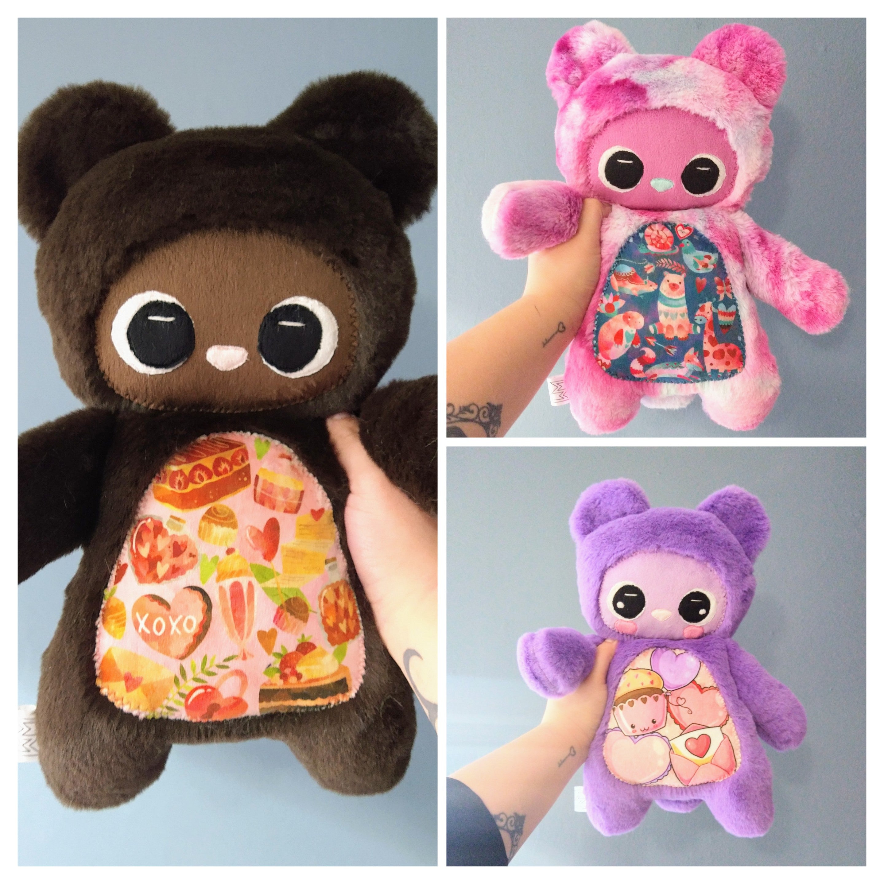 Valentine Teddy drop – Wugga Monsters